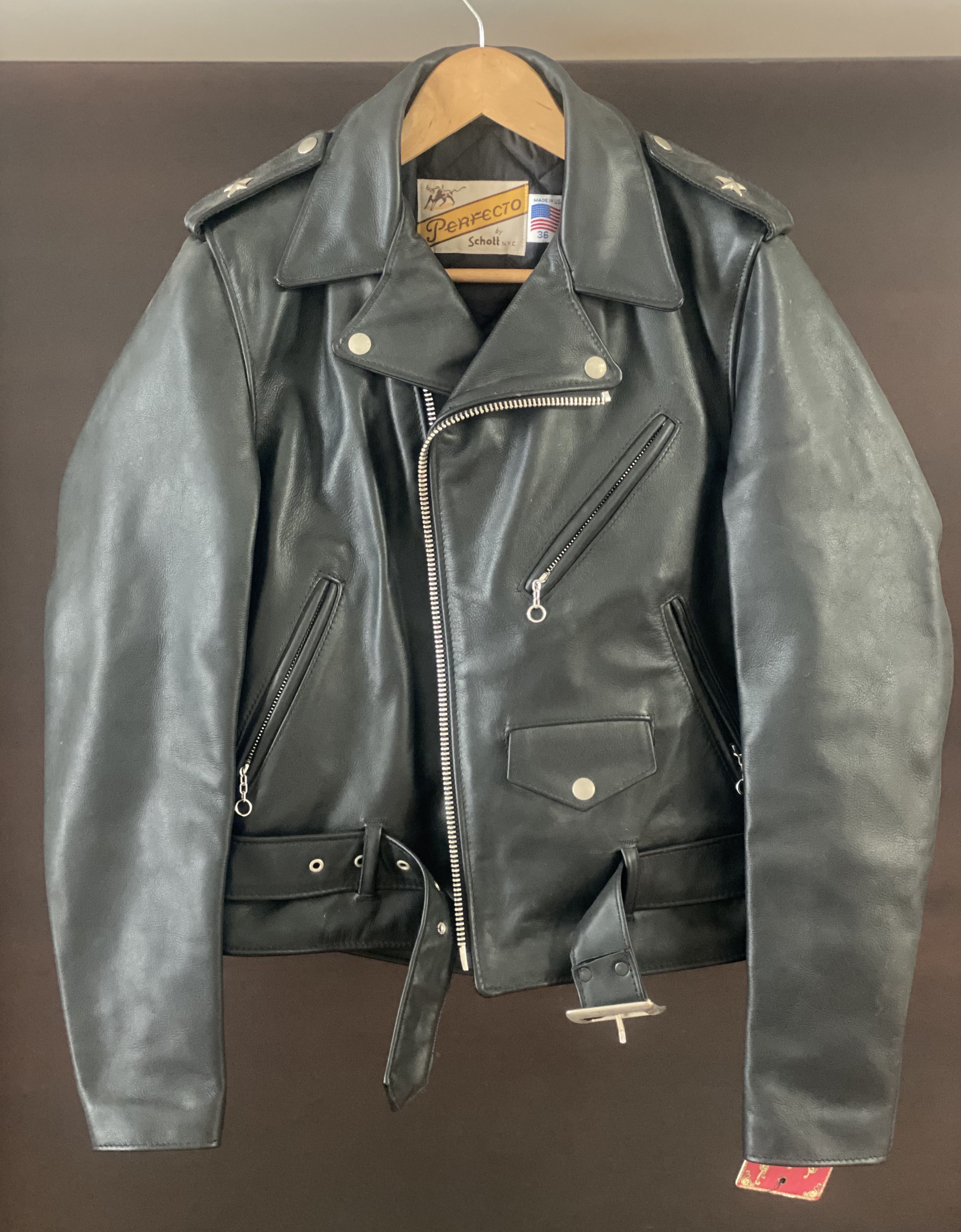 Schott One Star Perfecto Motorcycle Jacket "613" | Grailed