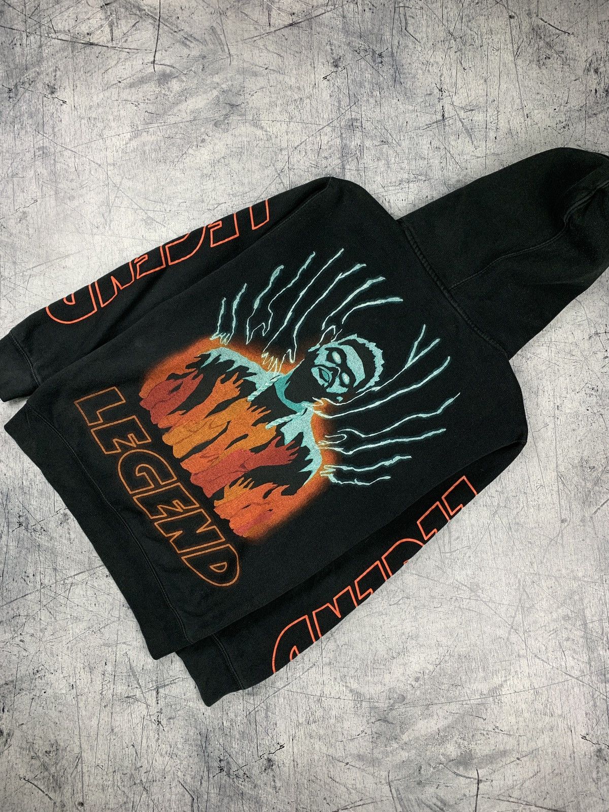 Band Tees × The Weeknd × XO XO The Weeknd Starboy: Legend of the fall tour 2017 Hoodie | Grailed