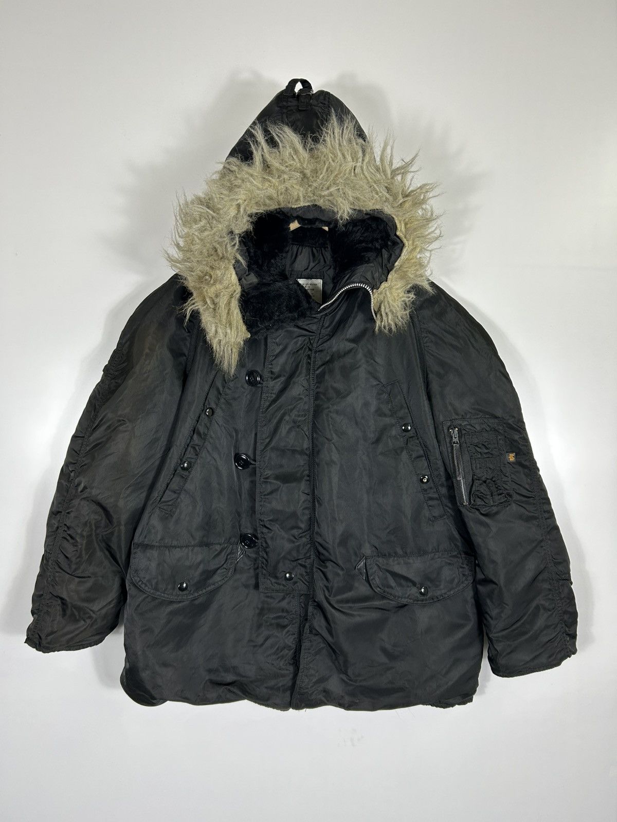 Alpha Industries ⚡️Vintage Y2K Alpha Industries Extreme Cold N-3B Parka ...