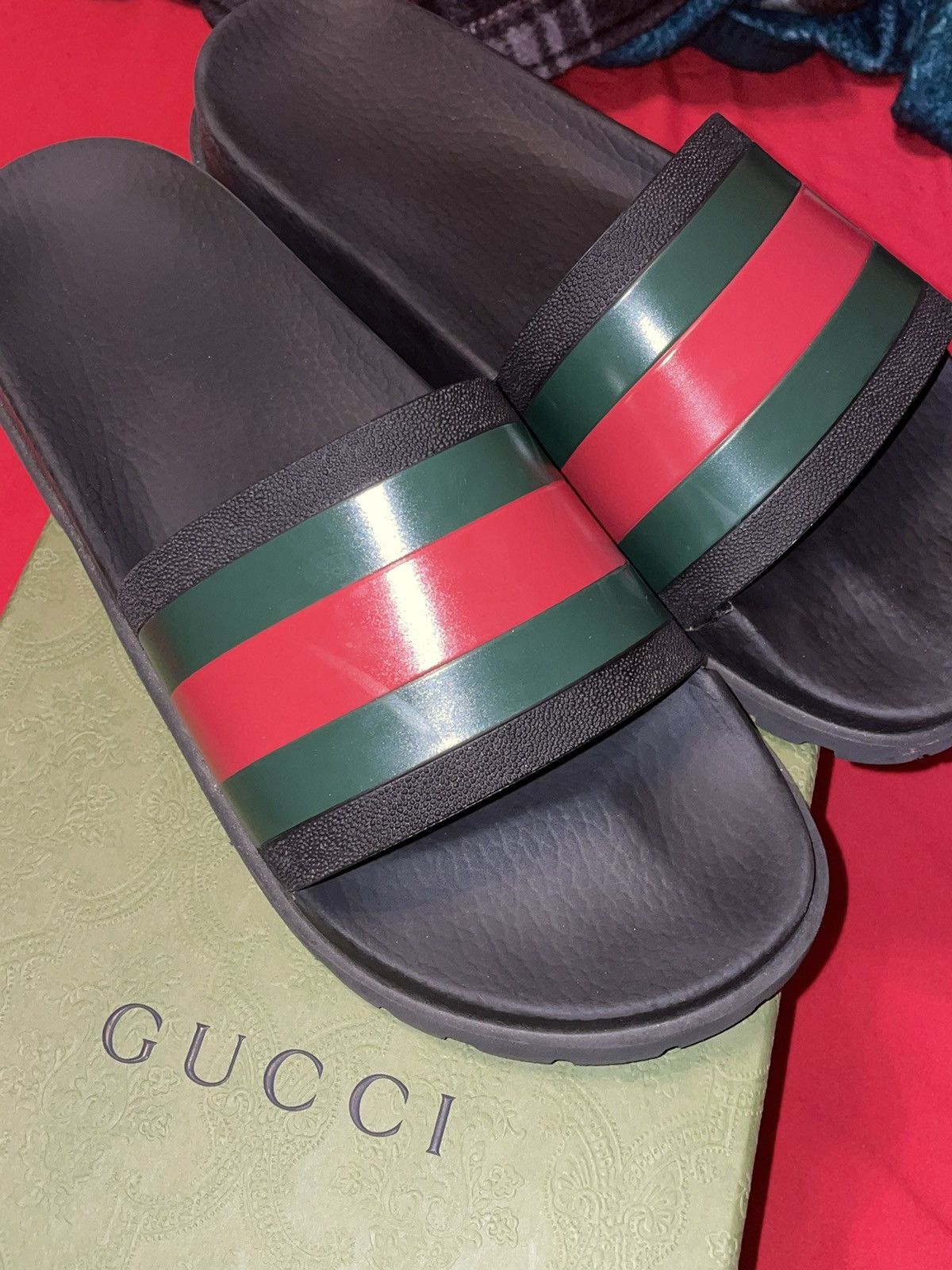 Gucci Web slides | Grailed
