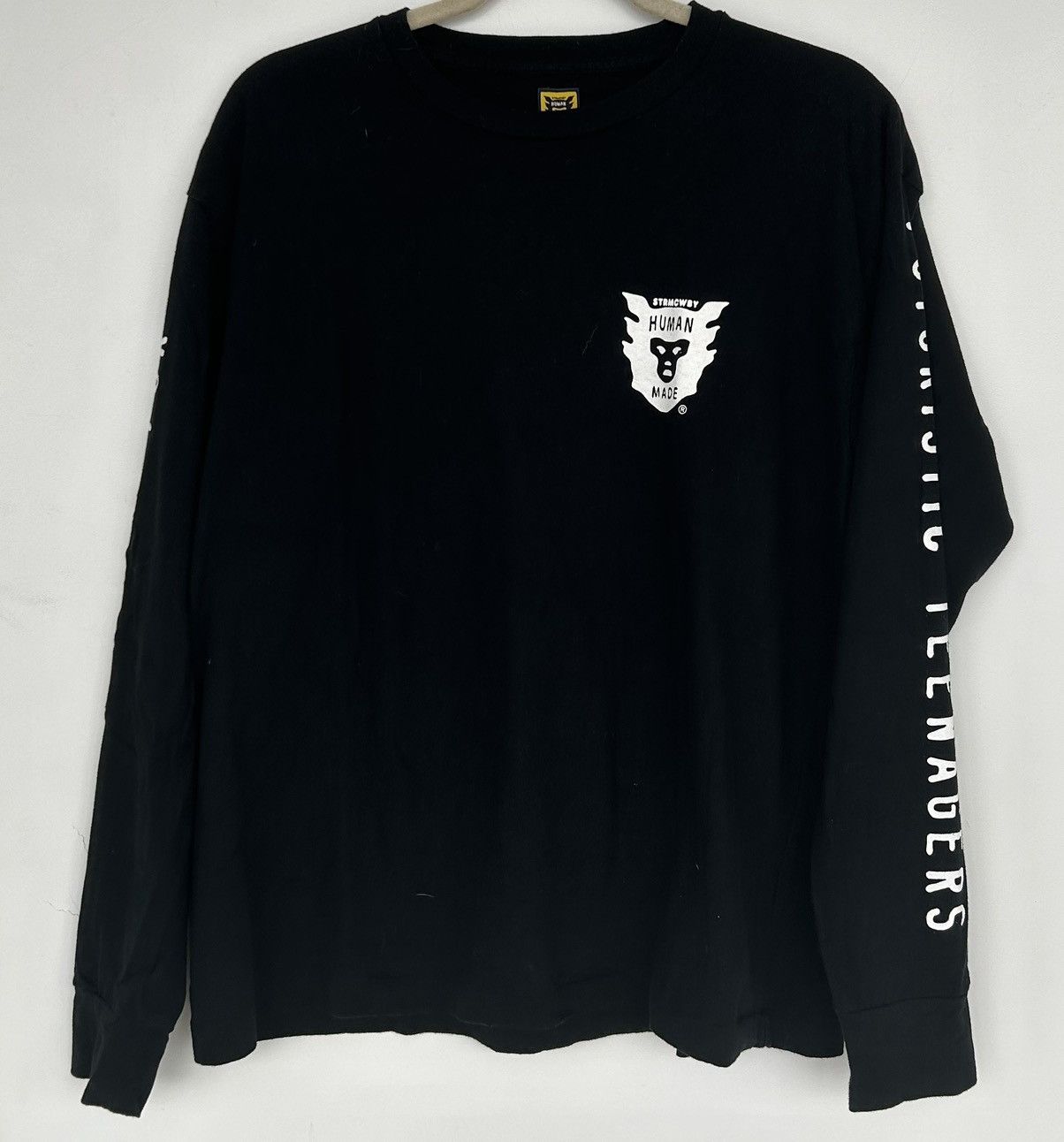 Human Made HUMAN MADE GEARS FOR FUTURISTIC TEENAGERS LONG SLEEVE | Grailed Human Made HUMAN MADE GEARS FOR FUTURISTIC TEENAGERS LONG SLEEVE | Grailed