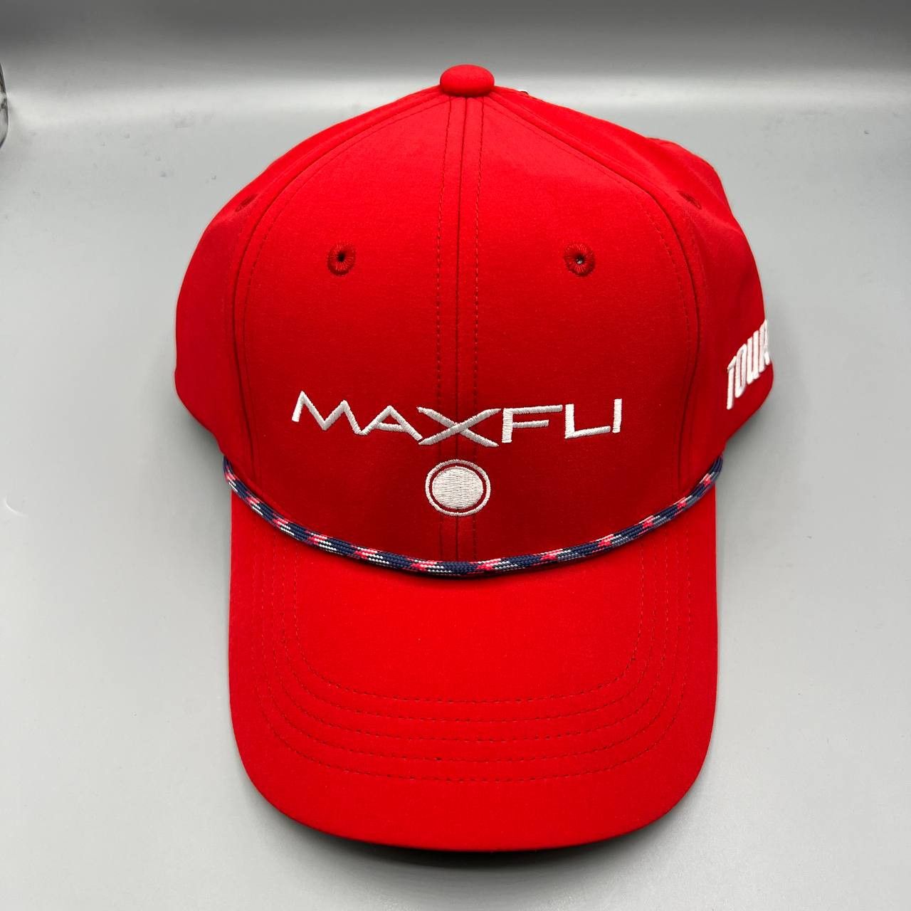 Other Maxfli Golf Hat Men Red Braided America Snap Back Cap New | Grailed