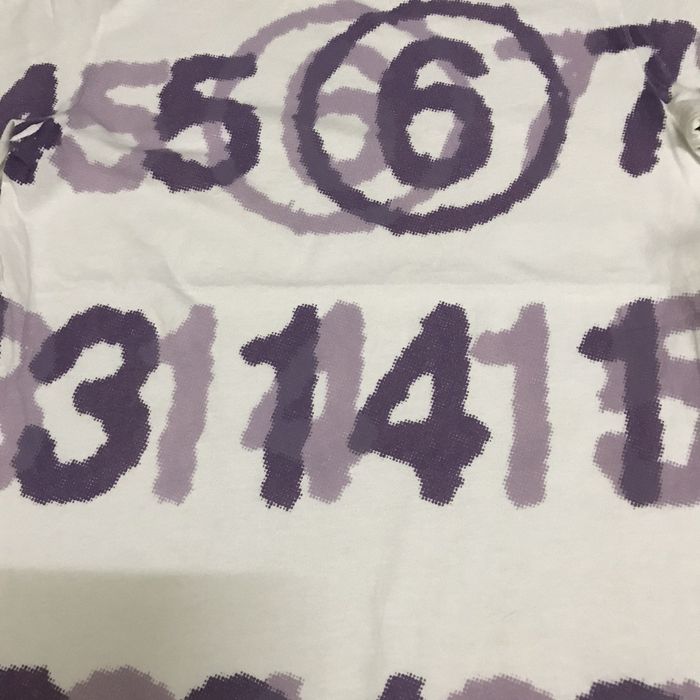 Maison Margiela Maison Margiela Numbers Logo T Shirt. | Grailed