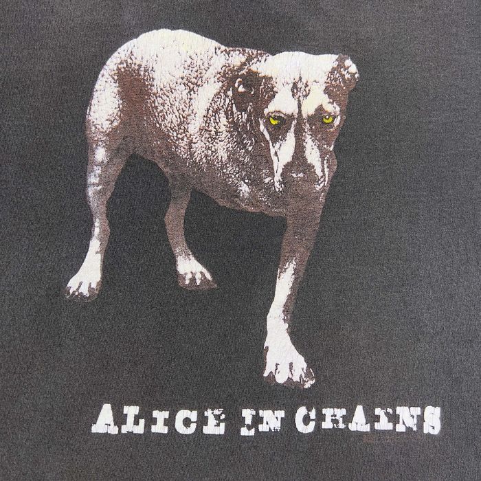 Vintage 1995 Vintage Alice In Chains Tripod Dog Self Titled Tee | Grailed