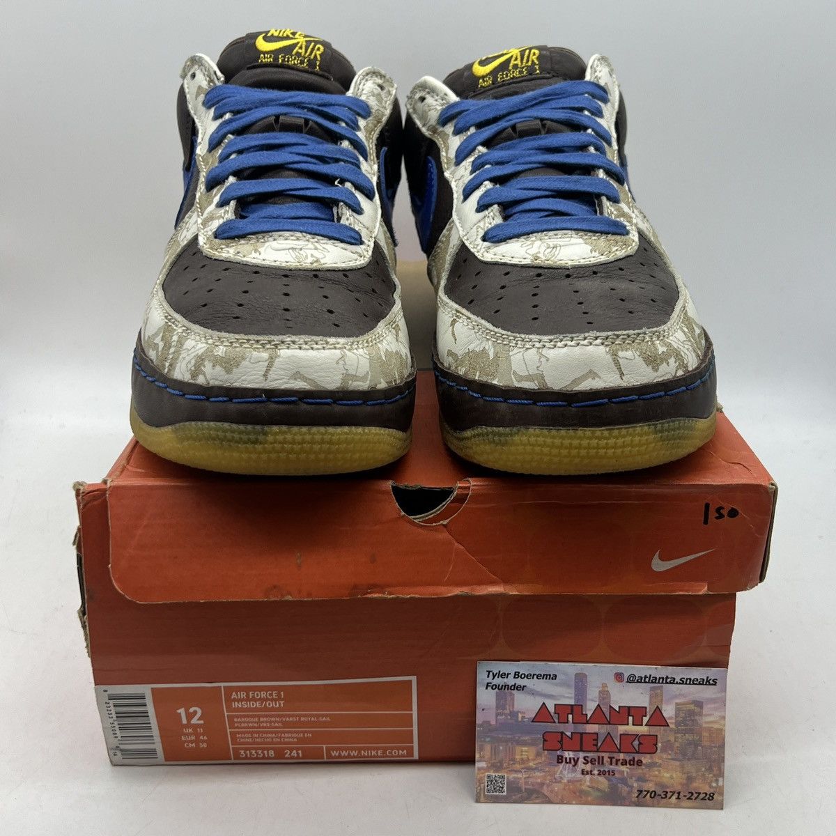 Nike Air Force 1 inside/out | Grailed