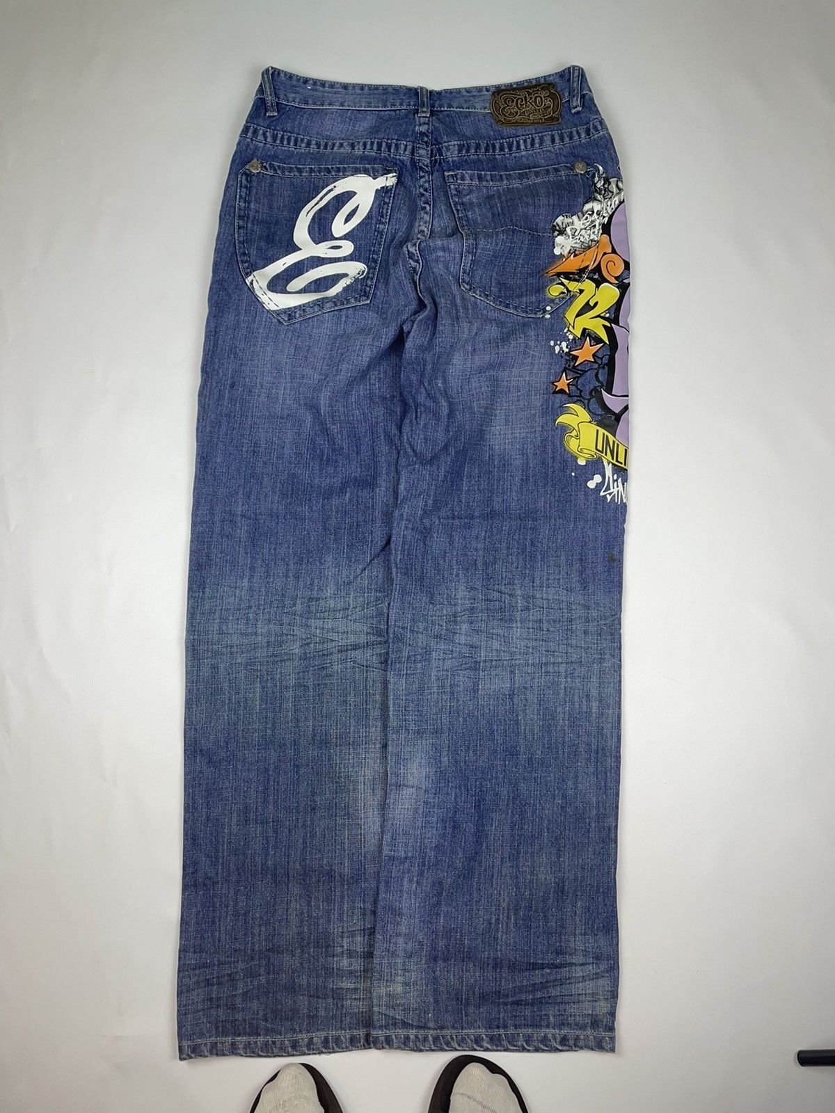 Ecko Unltd. × Jnco × Vintage ECKO BAGGY JEANS JNCO STYLE Y2K PANTS | Grailed