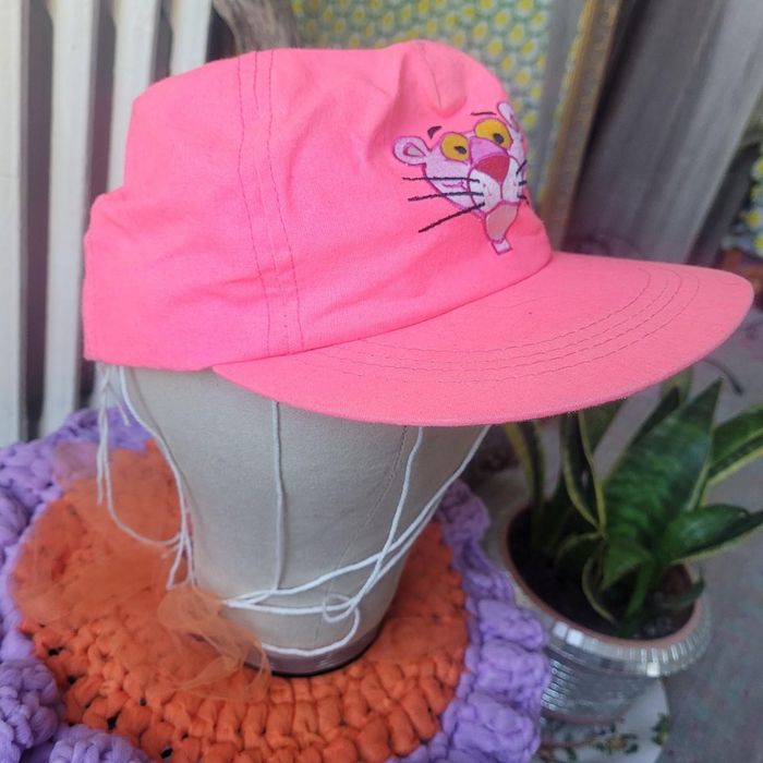 Vintage 1980s pink panther cap | Grailed