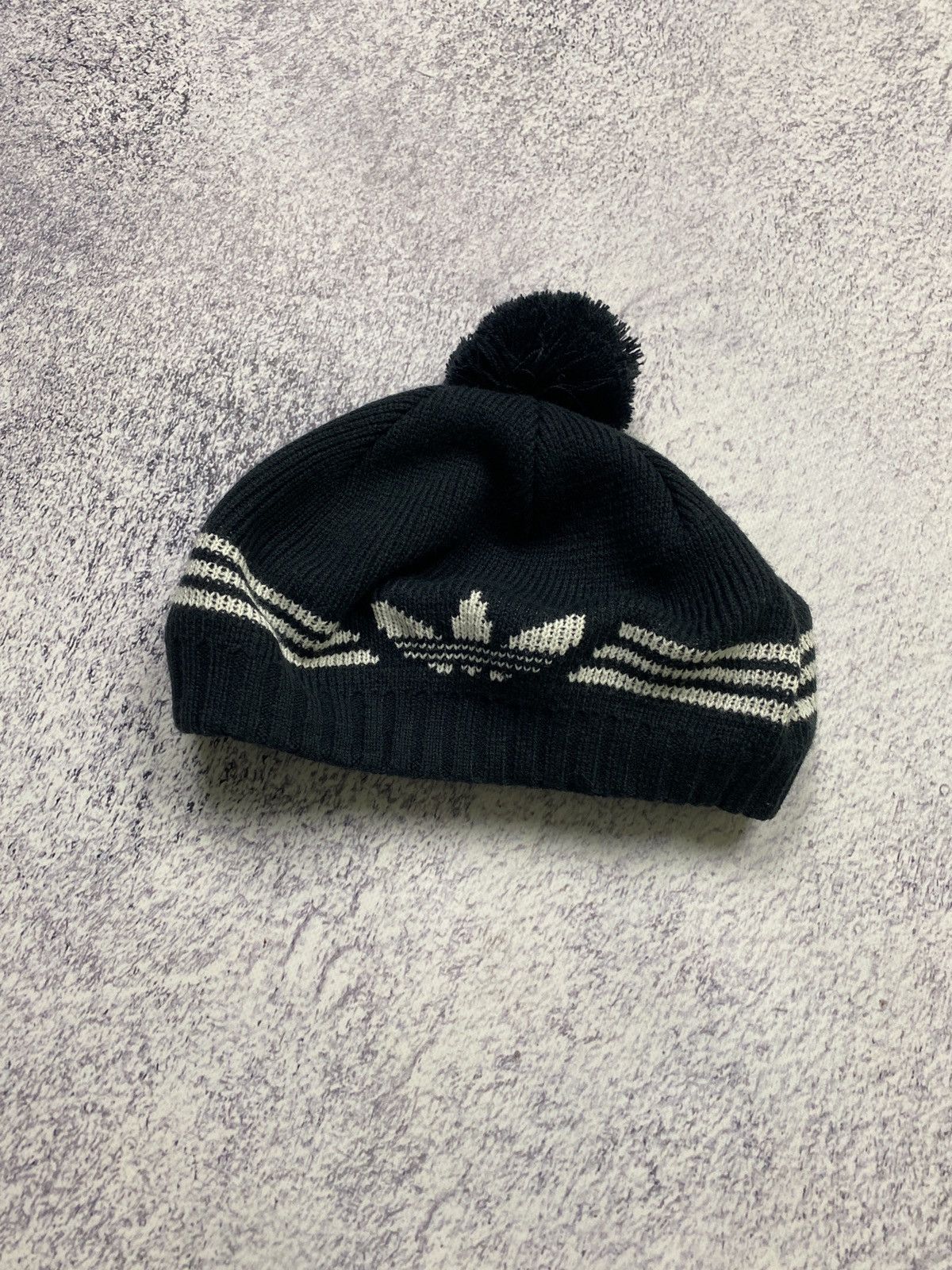 Adidas Rare Vintage Adidas 00s Big Logo Winter Hat | Grailed