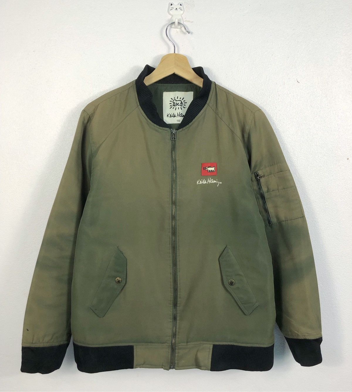 Art × Keith Haring × Vintage Rare Vintage Keith Haring Sunfaded Jacket ...