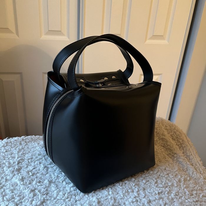 Tricot Comme des Garcons Comme des garcons Cdg leather square box bag ...