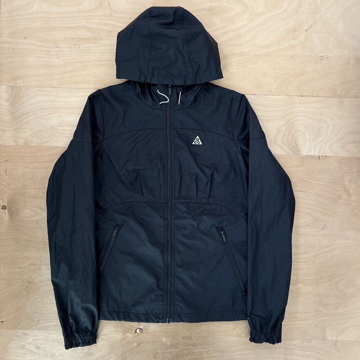 Nike ACG × Sportswear Vintage Nike ACG Windbreaker S Black Full Zip ...