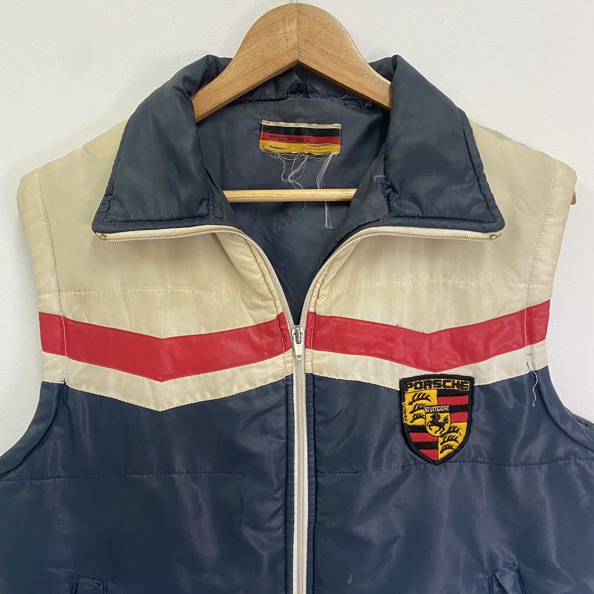 Porsche Design × Racing × Vintage Vintage Porsche Design Gillet Vest ...