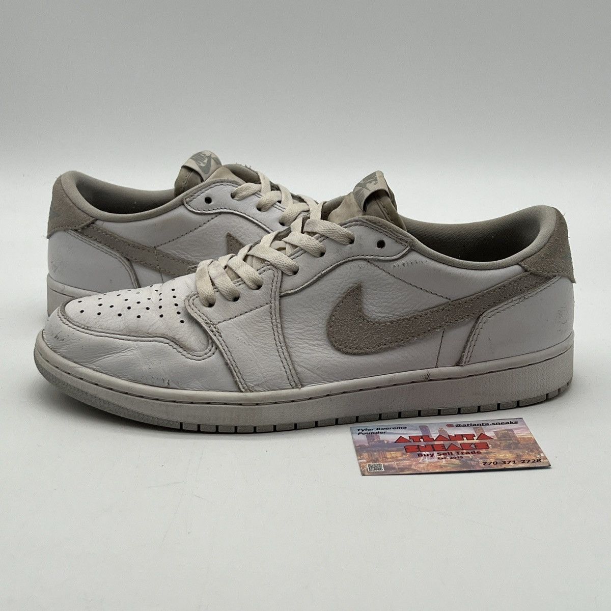 Nike Air Jordan 1 low neutral grey | Grailed
