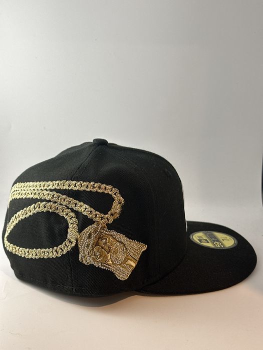 Supreme Jesus Piece S Logo New Era Black 7-3/8 | Grailed