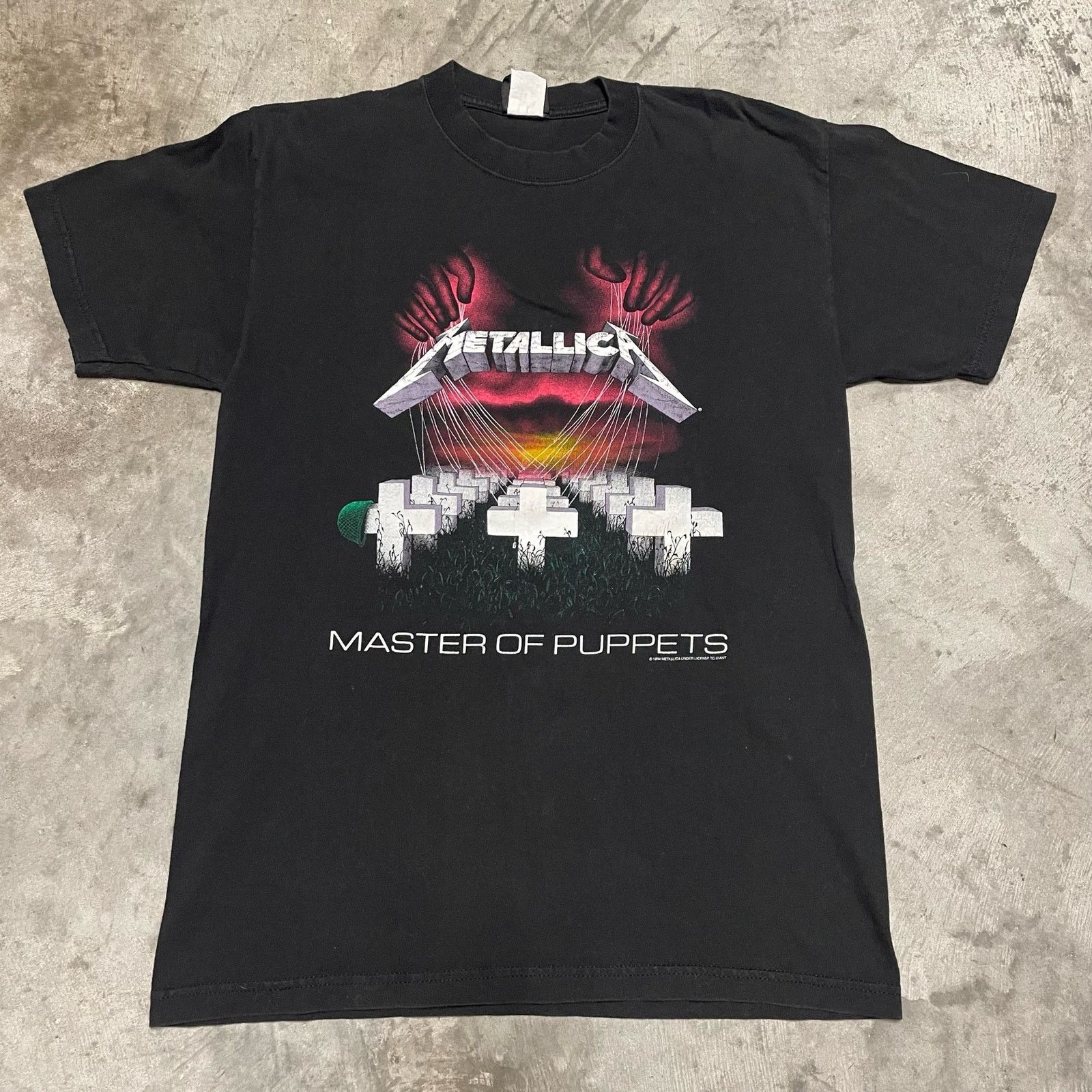 Giant Vintage 1994 Metallica Master of Puppets T-Shirt | Grailed