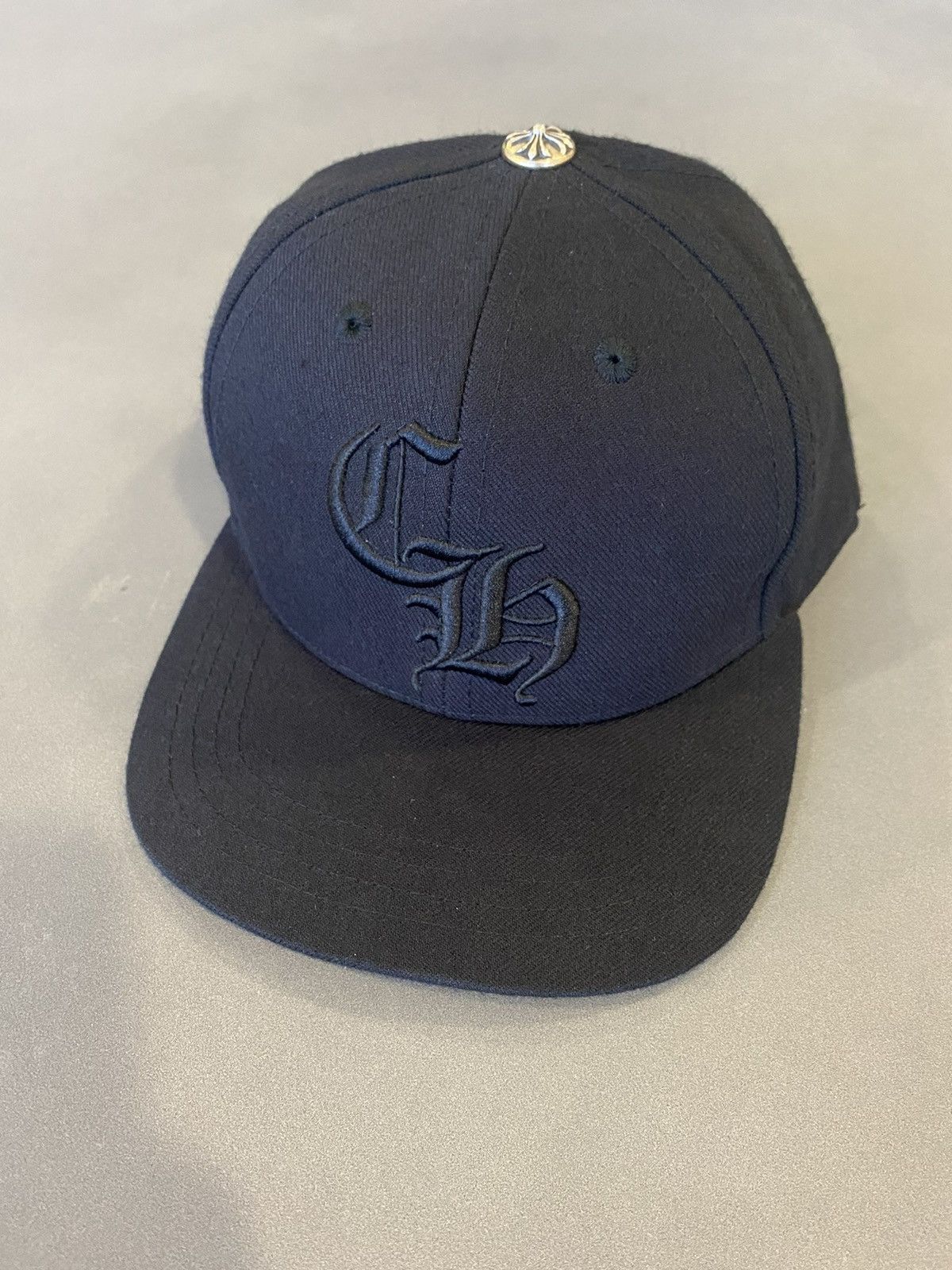 Chrome Hearts Chrome hearts CH fitted hat RARE | Grailed