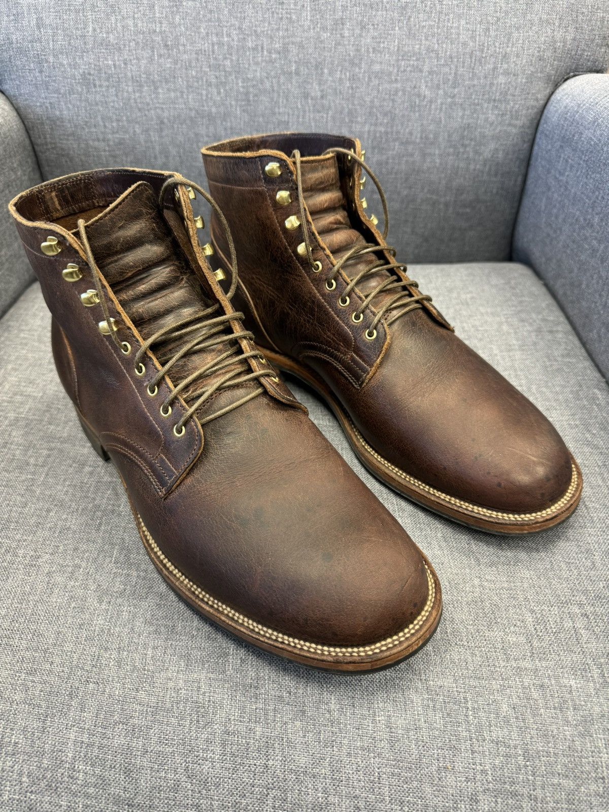 Viberg Service Boot in Rowdy Dachsund | Grailed