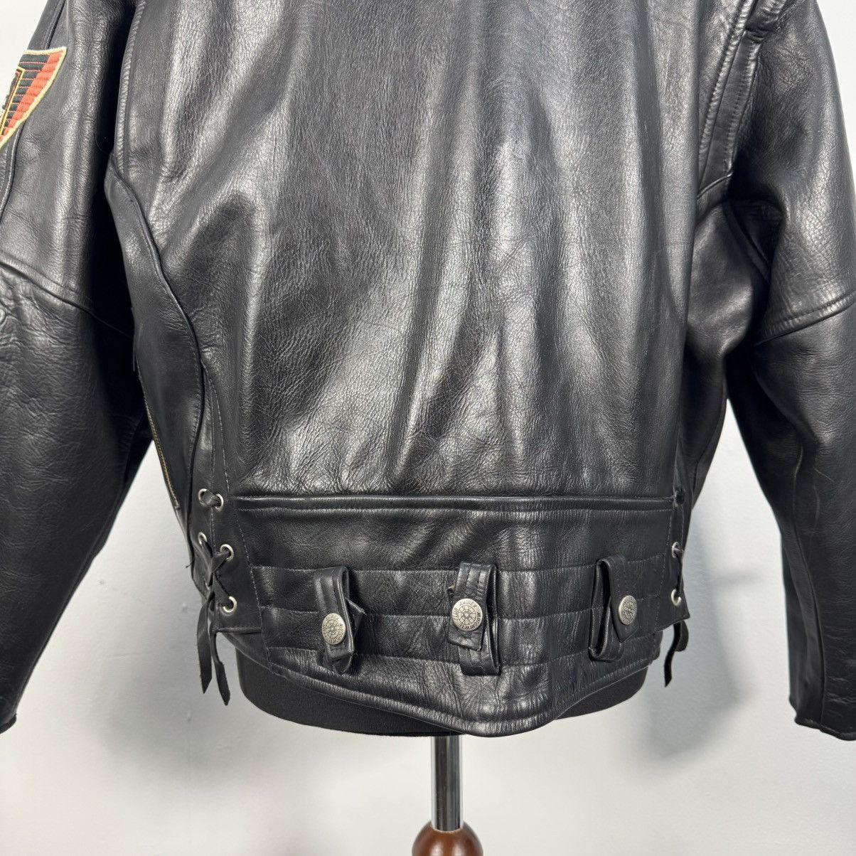 Avirex AVIREX vintage leather jacket motorcycle | Grailed