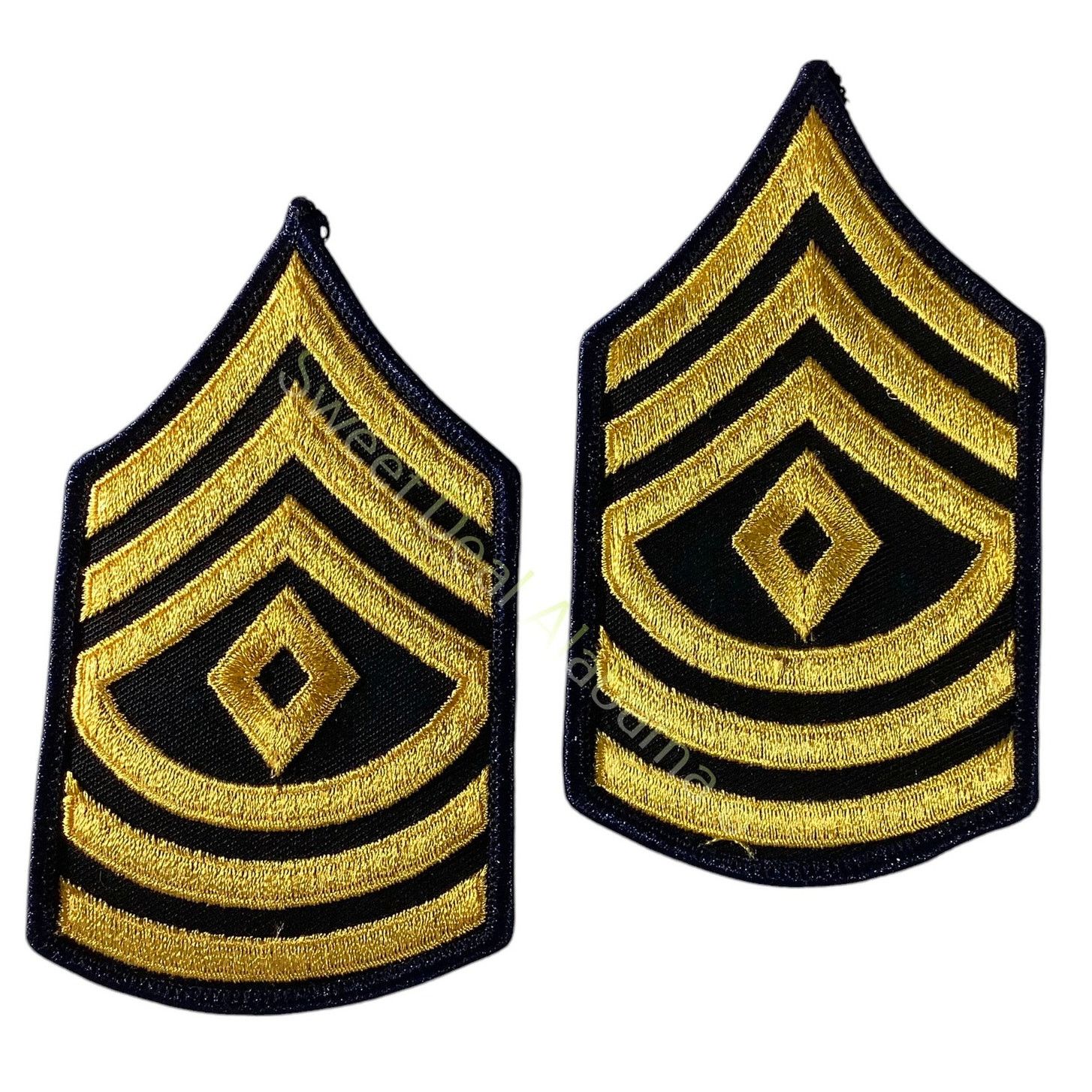 Other Army Embroidered Chevrons- 1st Sgt, Uniform Patches | Grailed