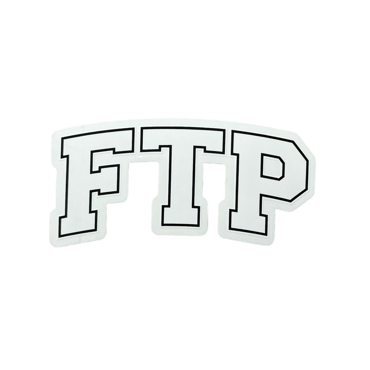 Fuck The Population × Stickers FTP Arched Logo Sticker FW21 | Grailed