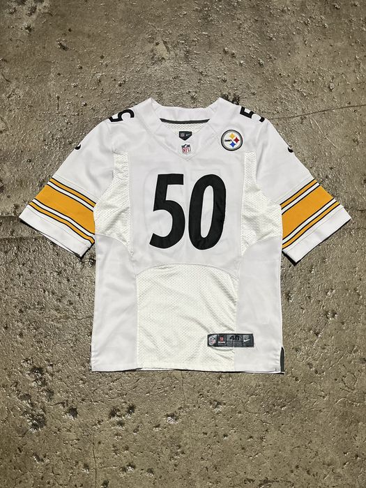 Nike Ryan Shazier Pittsburgh Steelers #50 White Away Jersey NFL | Grailed