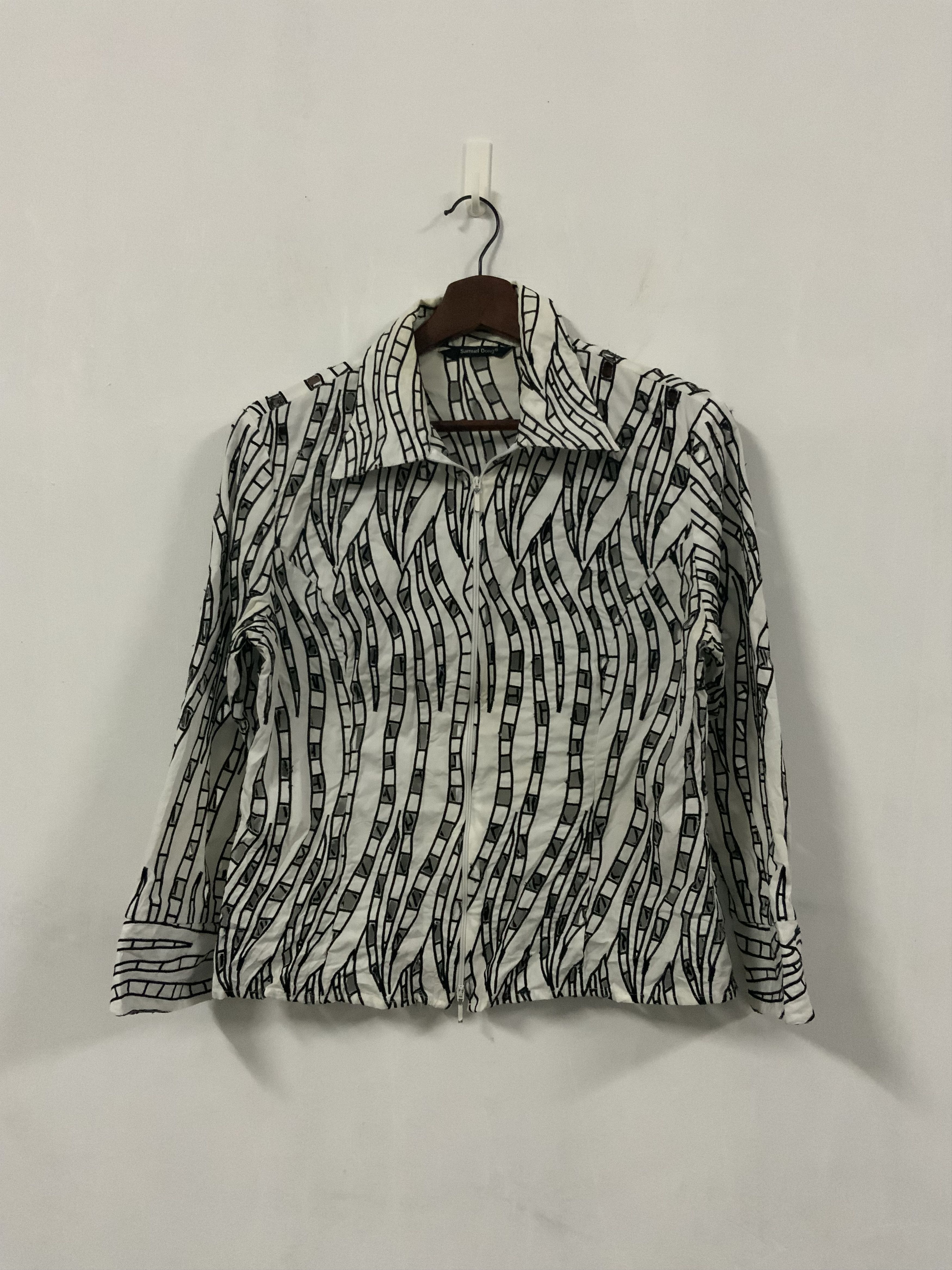 Designer Samuel Dong Avant Garde Hole Archive Light Jacket | Grailed