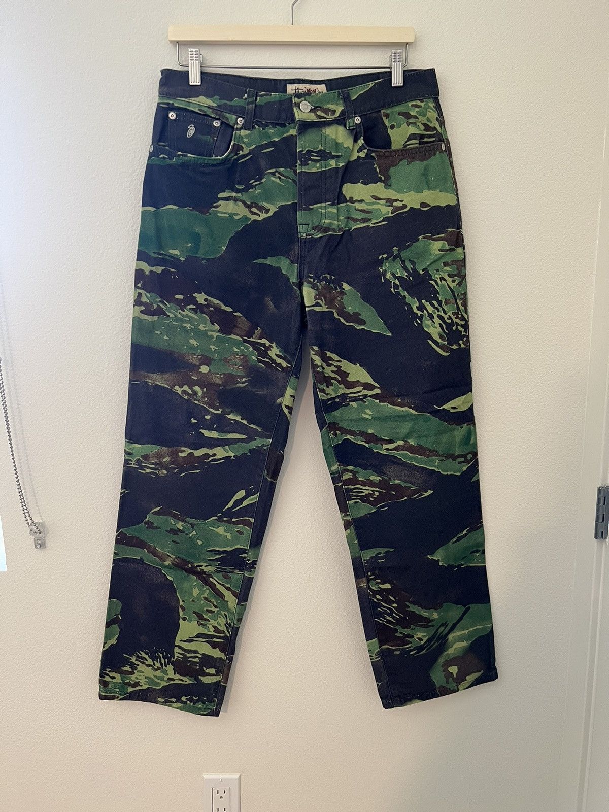 Stussy Stussy Camo Tigris Big Ol Jean 30 | Grailed