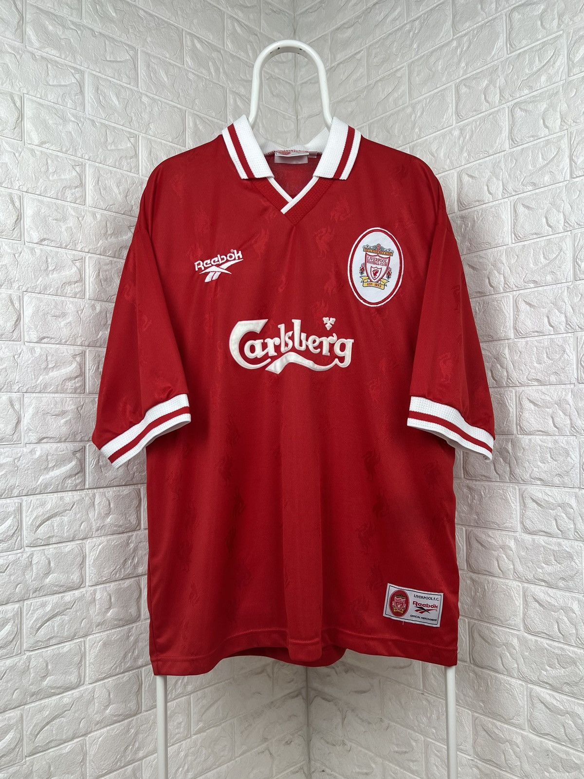 Vintage 1996/98 FOWLER #9 Liverpool Vintage Reebok Home Shirt Jersey ...