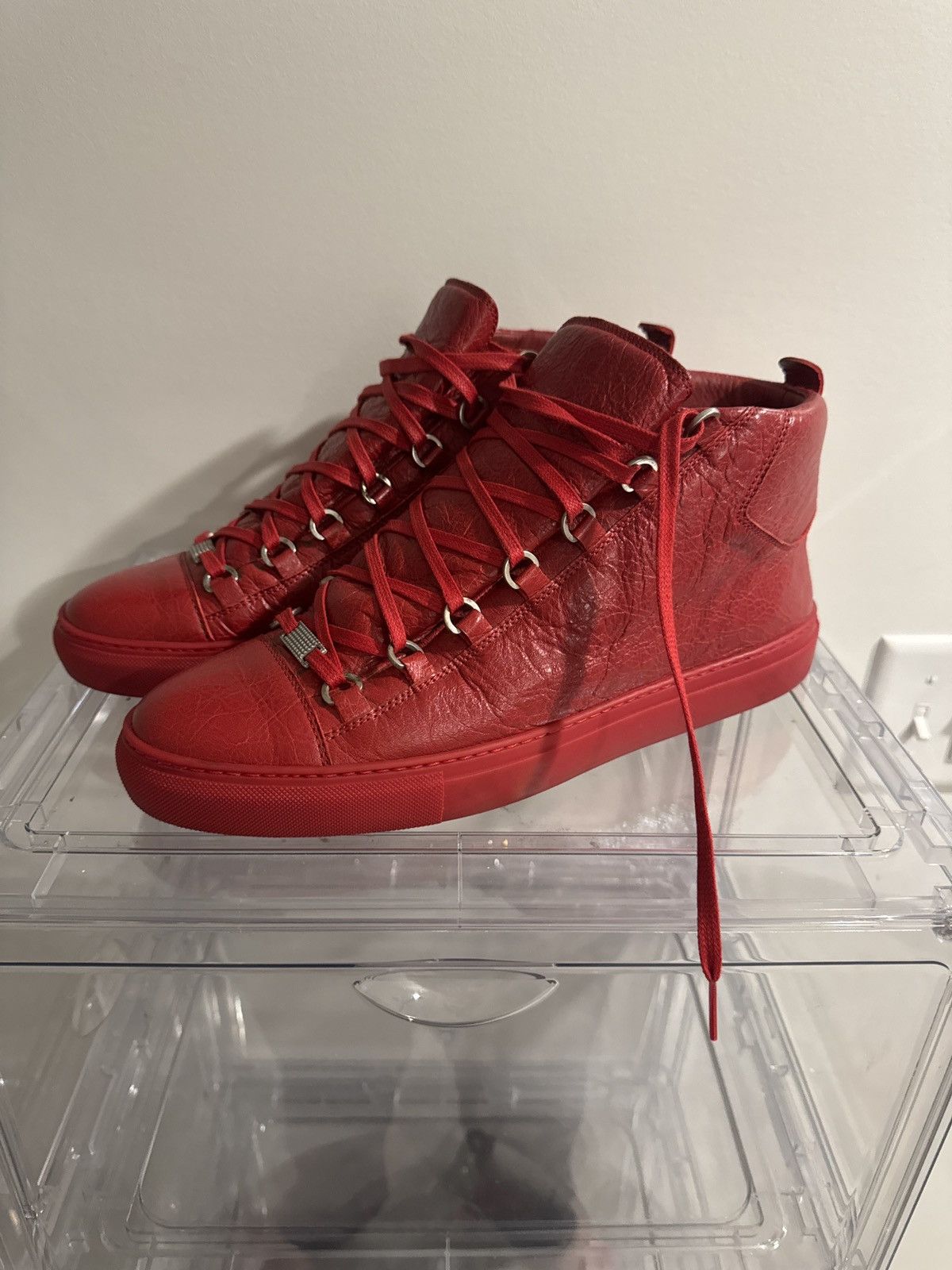 Balenciaga BALENCIAGA ARENA RED | Grailed