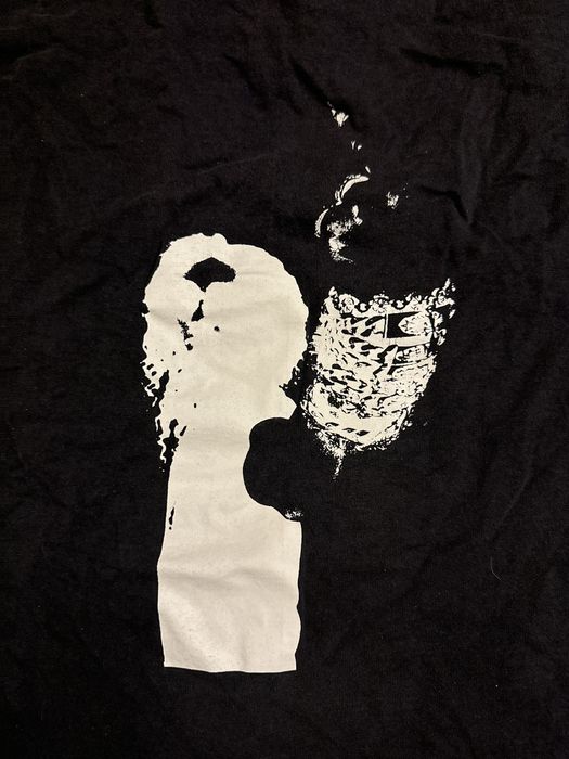 Chrome Hearts *RARE* Chrome hearts Richard Stark middle finger T shirt ...