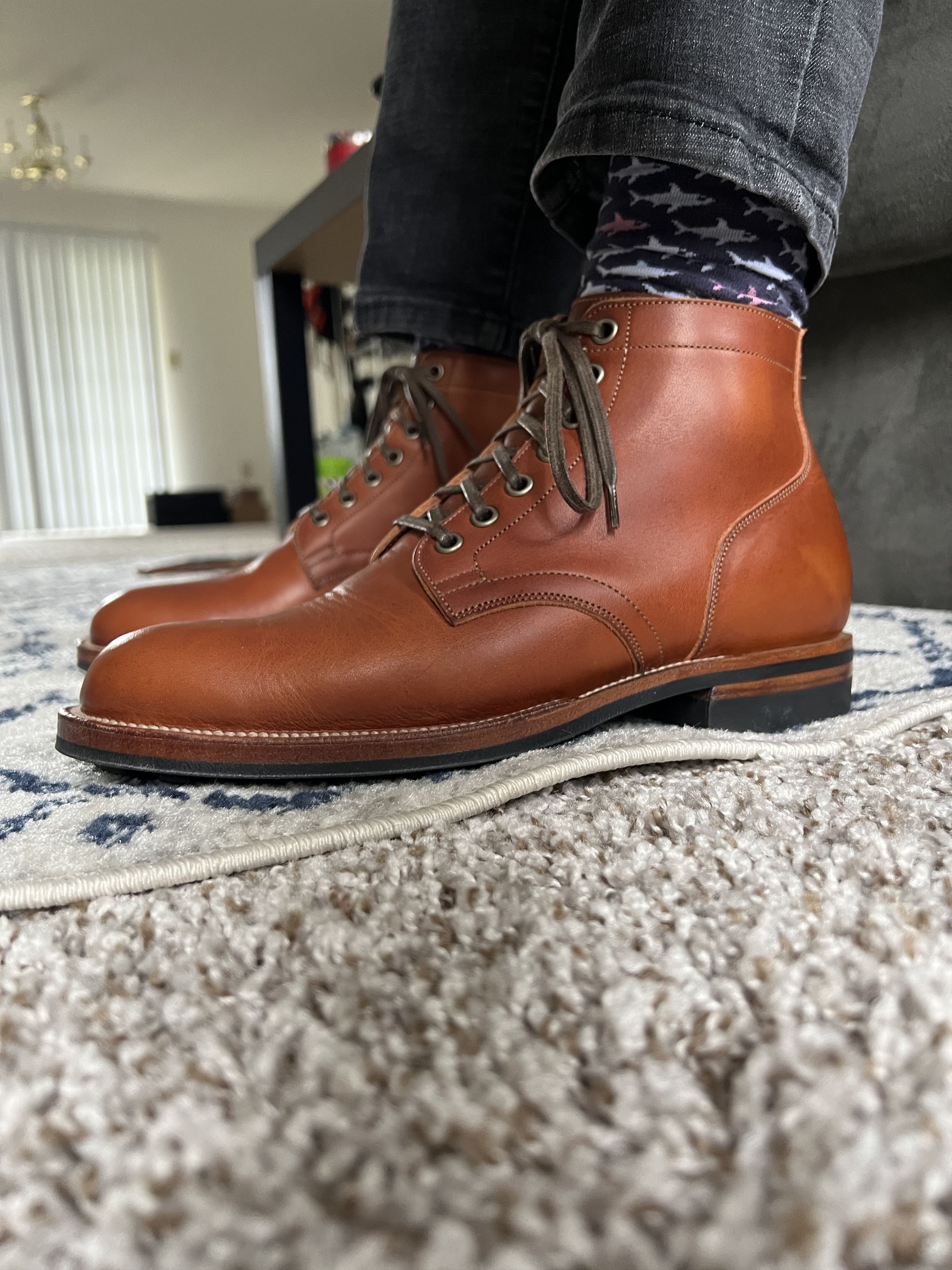 Viberg Viberg 2030 Service Boot Horween Dublin Burned Oak | Grailed