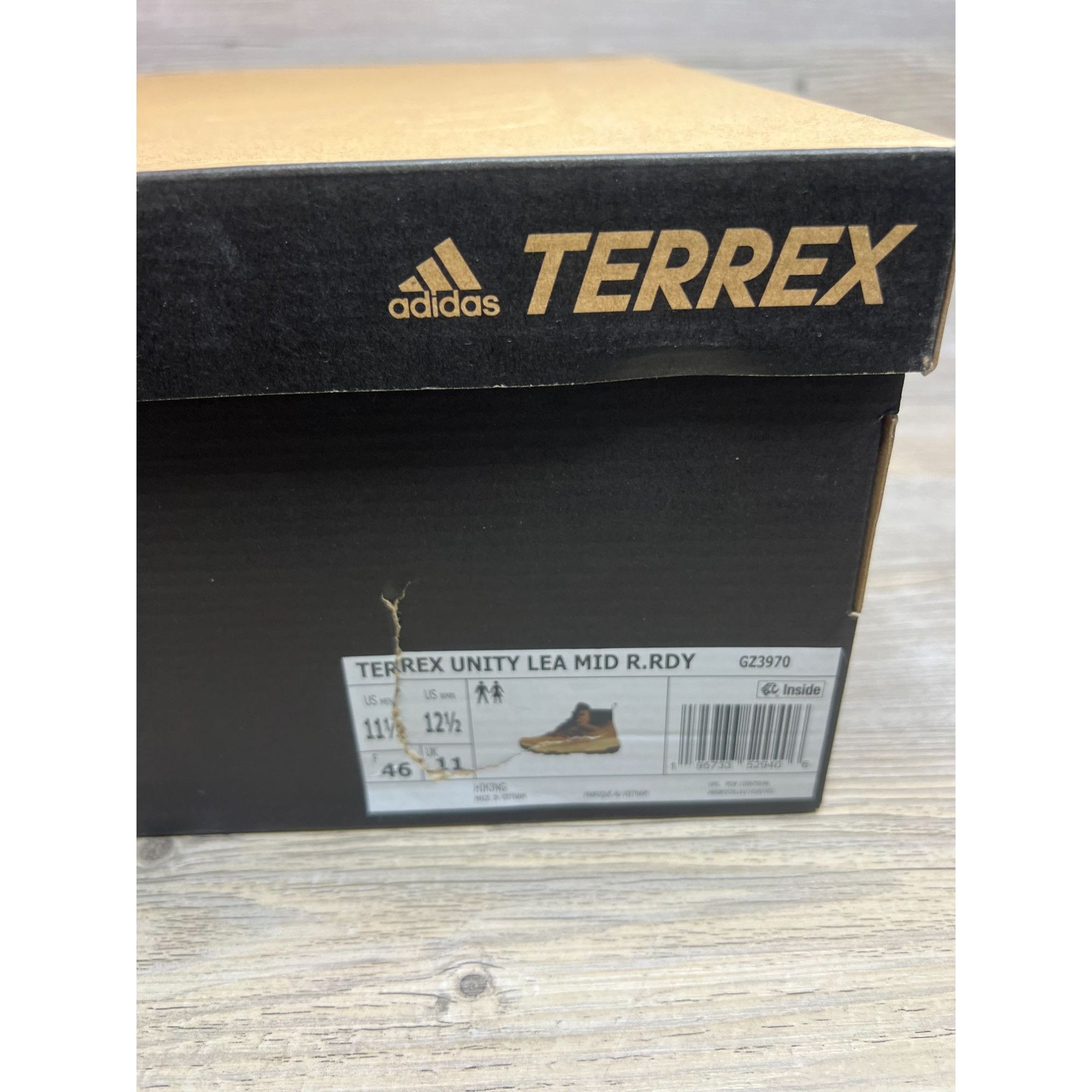 Adidas adidas TERREX Unity Leather Mid RAIN RDY Mens Size 11.5 Core ...