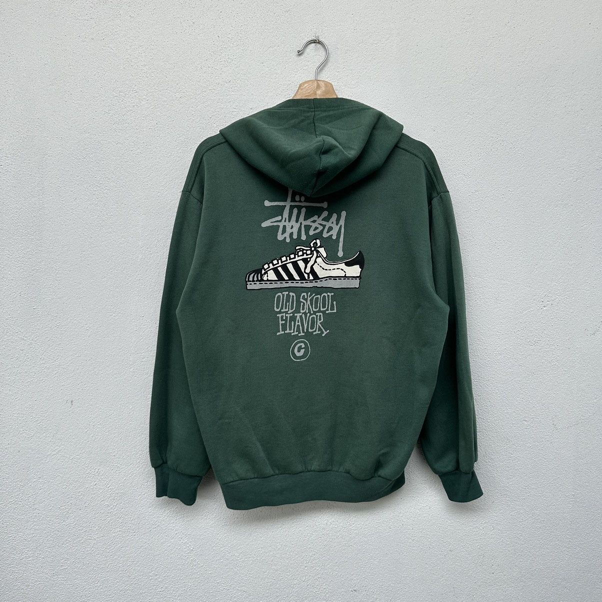 Rare × Streetwear × Stussy Rare Stussy Ripoff Adidas Oldskol hoodie ...