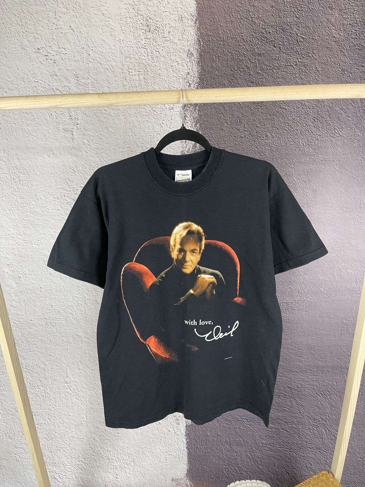 Vintage 90s vintage Neil Diamond 1999 World Tour Europe band tee | Grailed