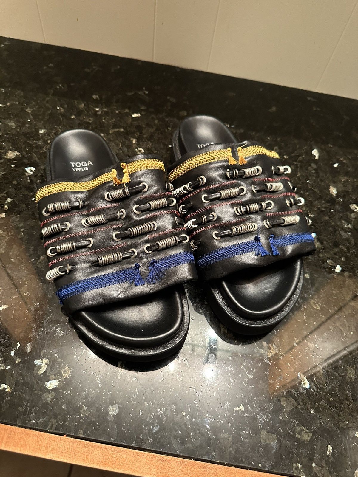 Archival Clothing Toga Virlis Slides | Grailed