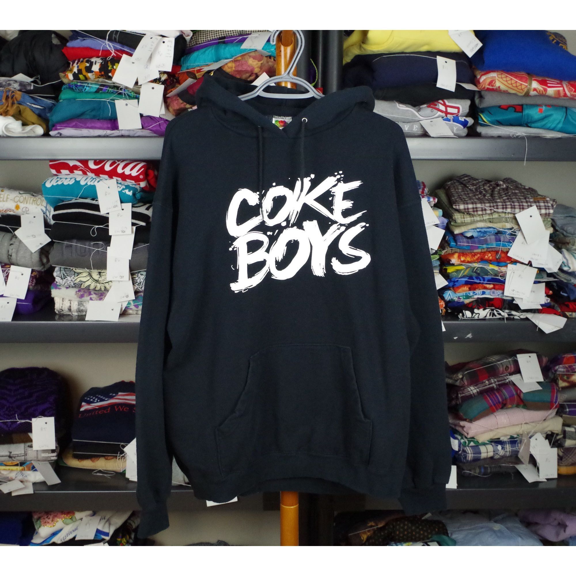 Fruit Of The Loom × Streetwear HOOD40 | Coke Boys Rap Hoodie Pullover French Montana Urban | Grailed