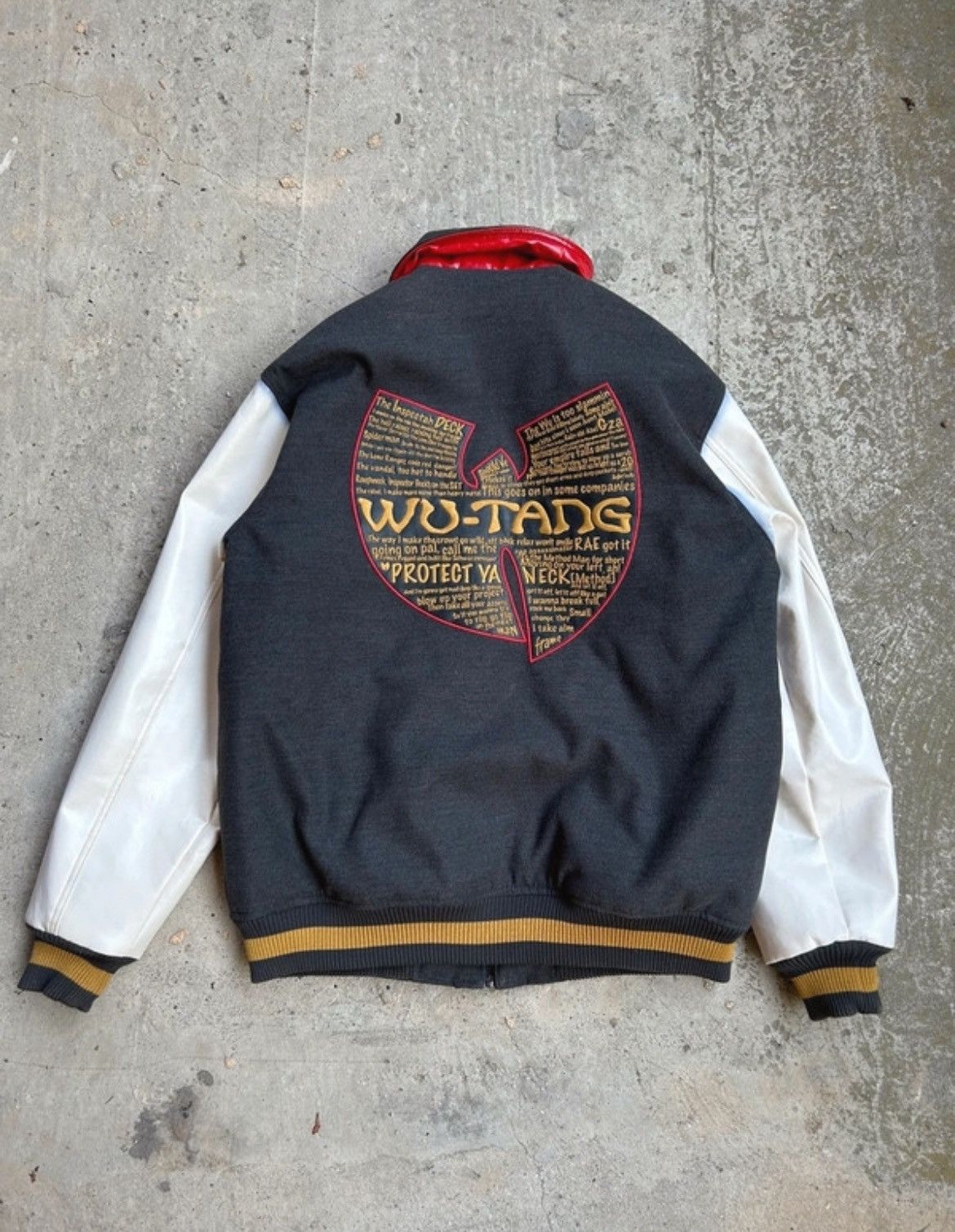 Wu Tang Clan × Wu Wear × Wutang wu-wear wu tang varsity jacket og | Grailed