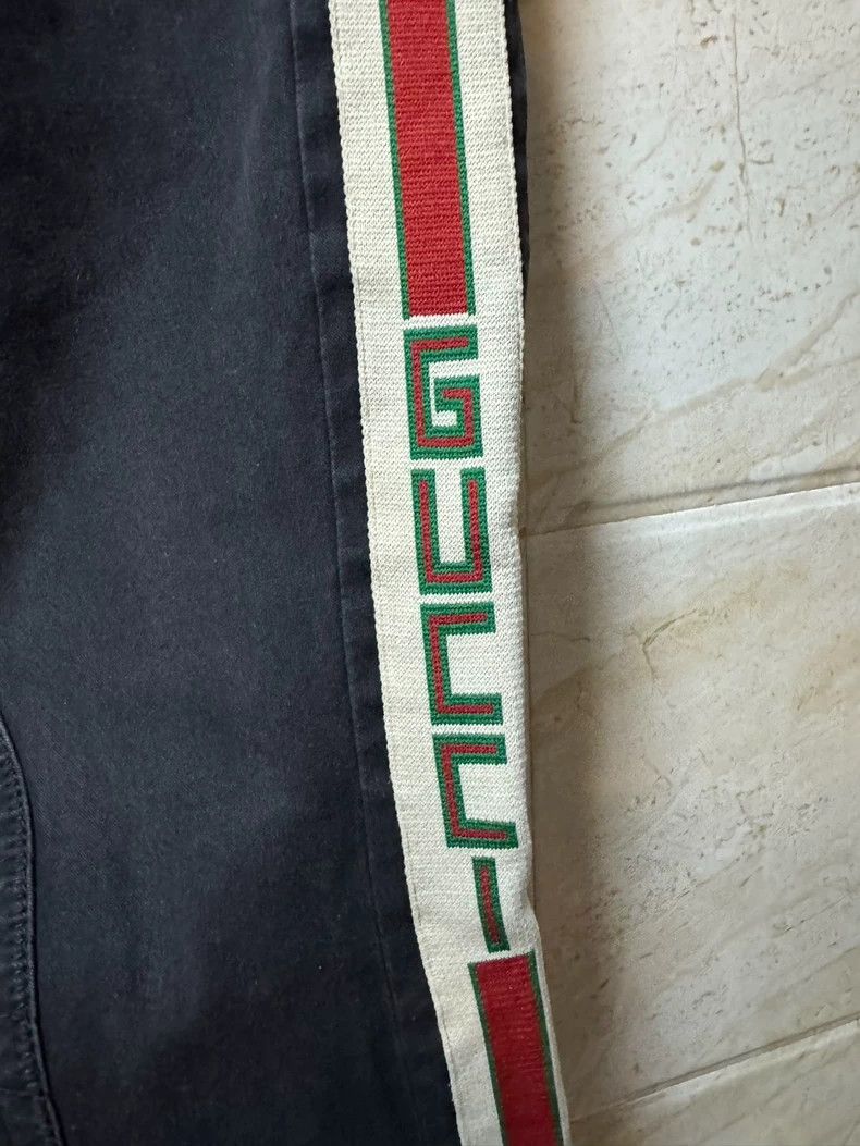 Gucci GucciSide logo school uniform workwear pants 2503-Nextarrow | Grailed
