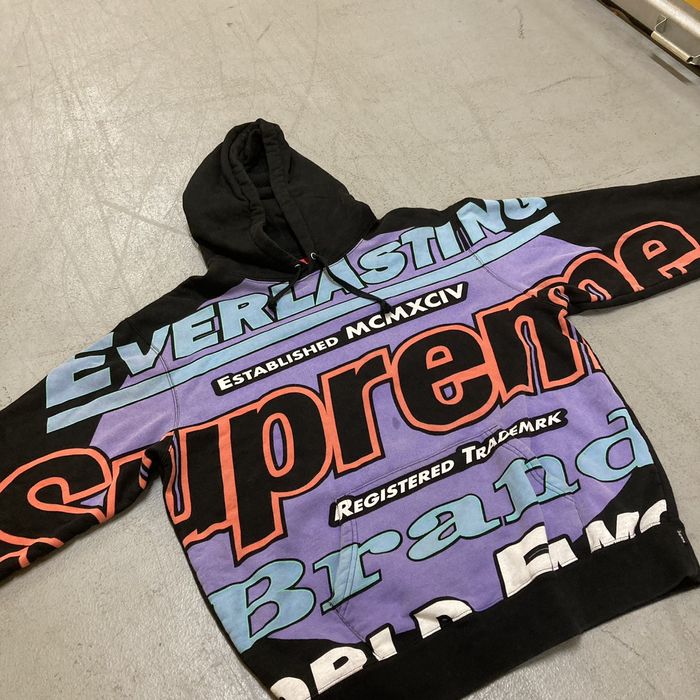 Supreme CRAZY SUPREME X EVERLASTING AOP STREETWEAR HOODIE | Grailed