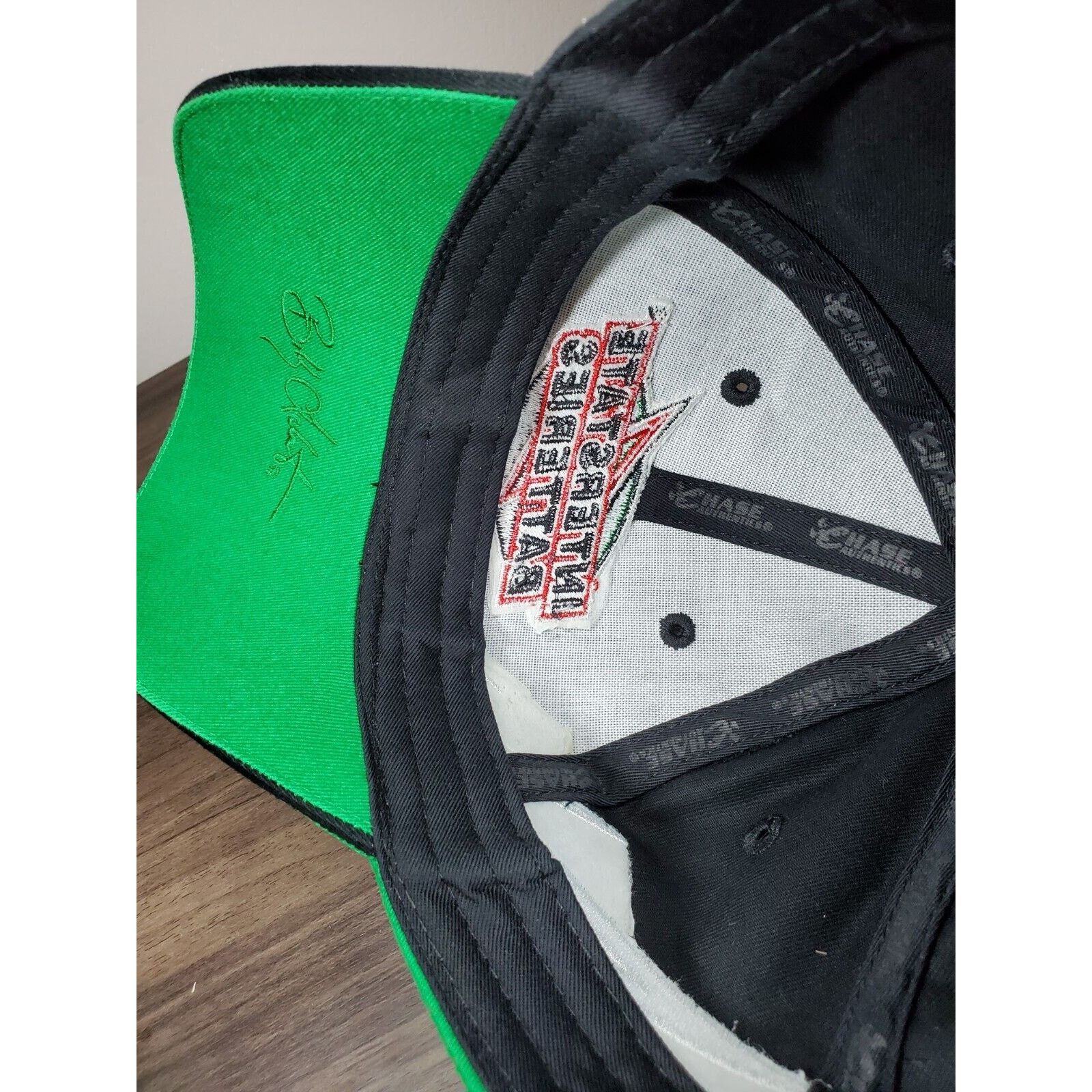 Chase Authentics × NASCAR Bobby Labonte Autograph Hat Cap Interstate ...