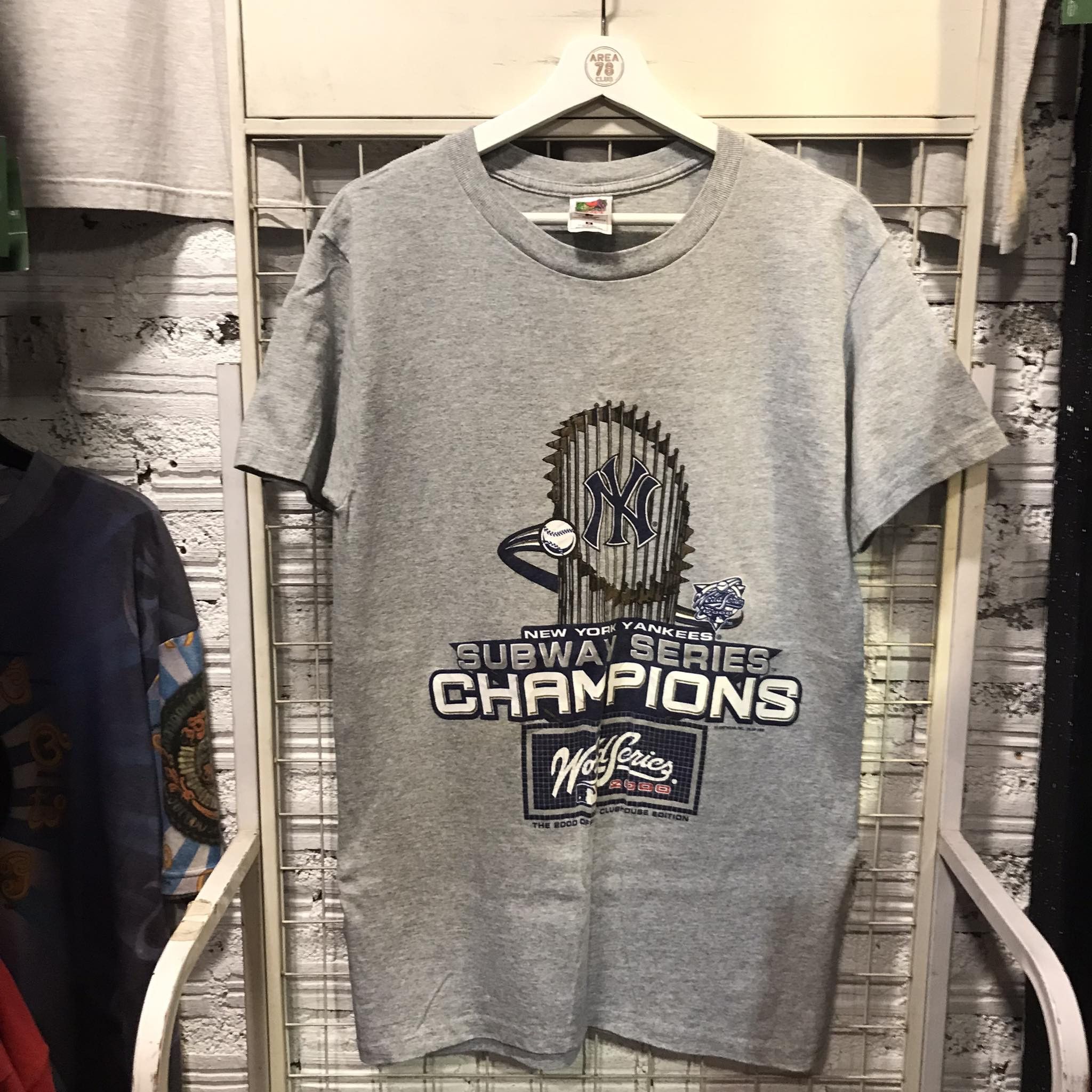 Vintage New York Yankees Champions World Series Tee 2000s | Grailed