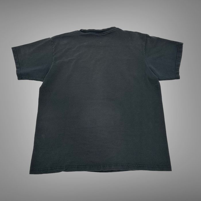 Vintage Vintage faded black blank T-shirt | Grailed