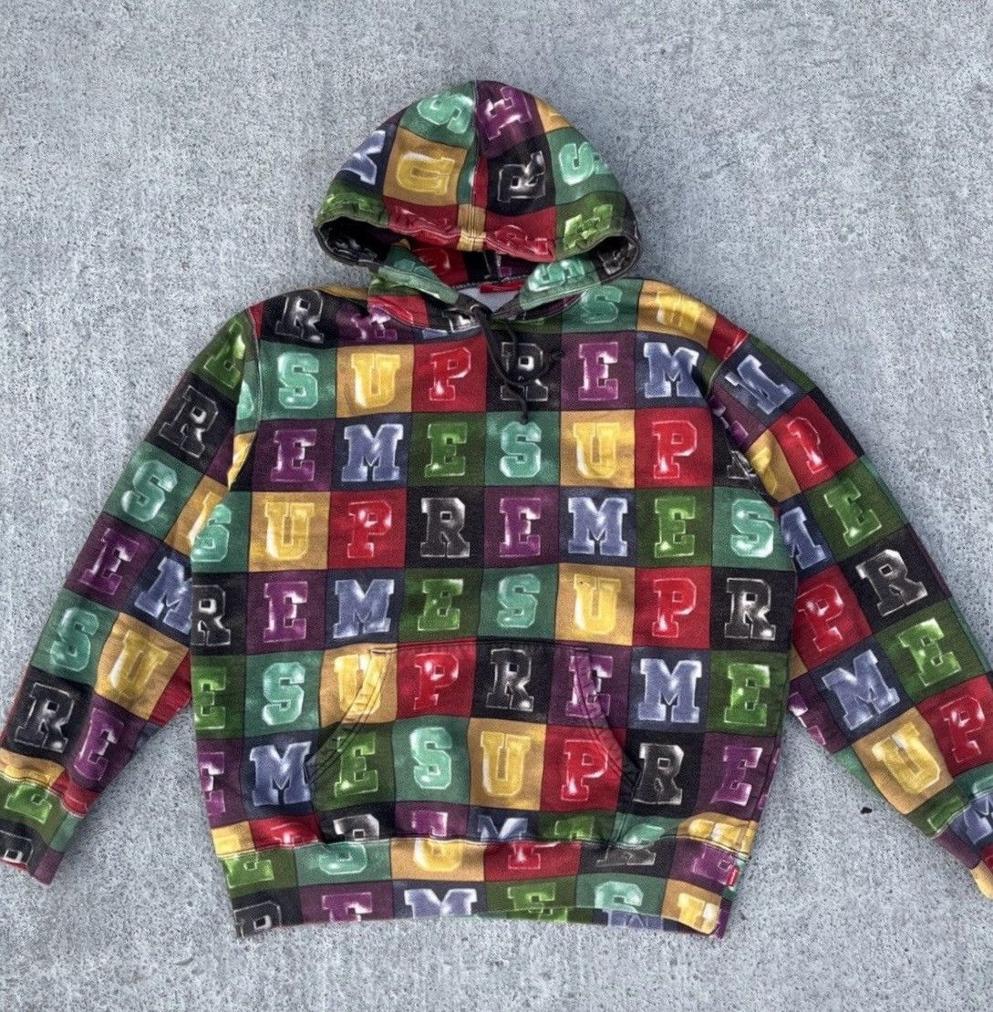 Streetwear × Supreme FW20 Supreme Blocks Hoodie Size Large | Grailed