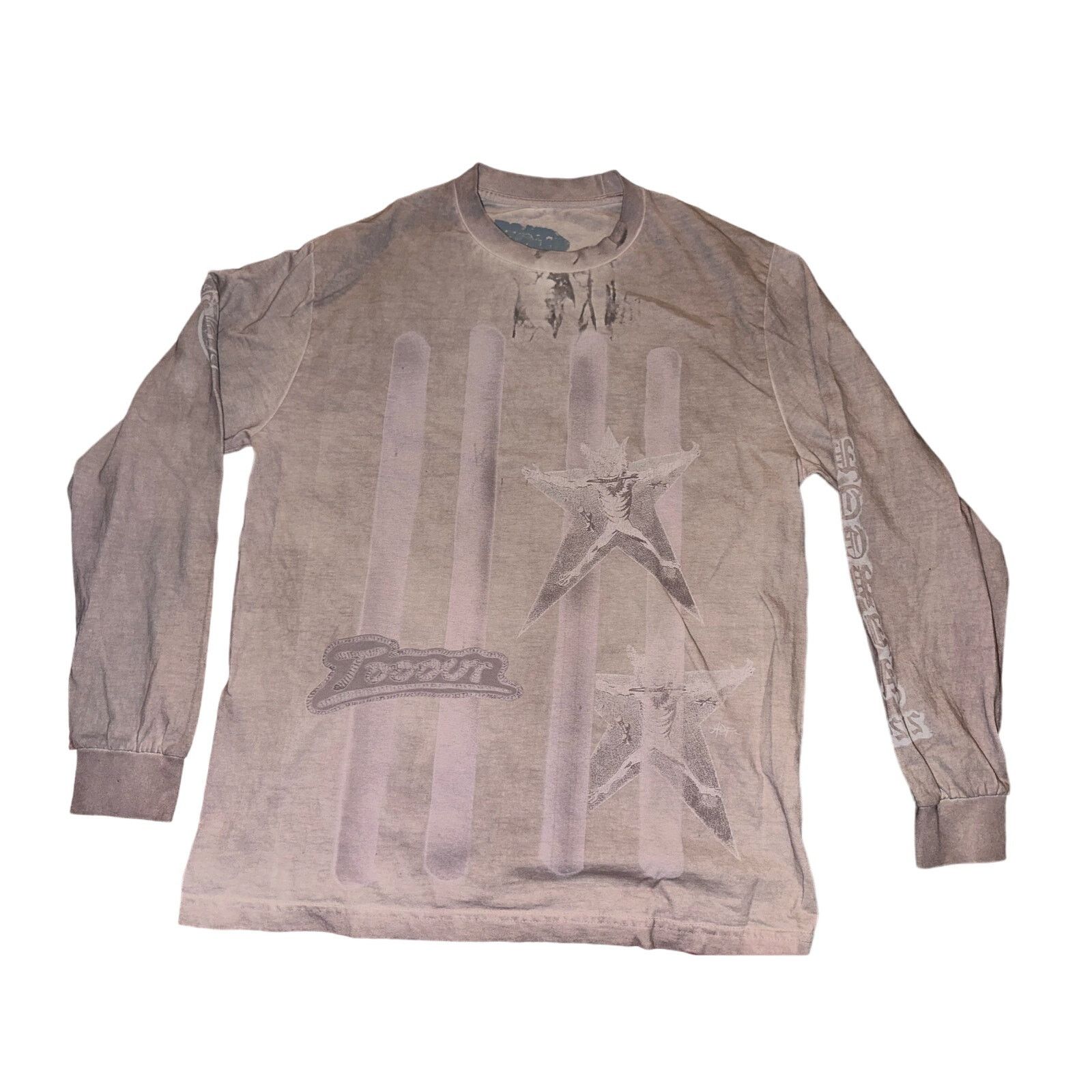Travis Scott Travis Scott Utopia Long Sleeve Euro Tour 2024 *OVERDYE ...