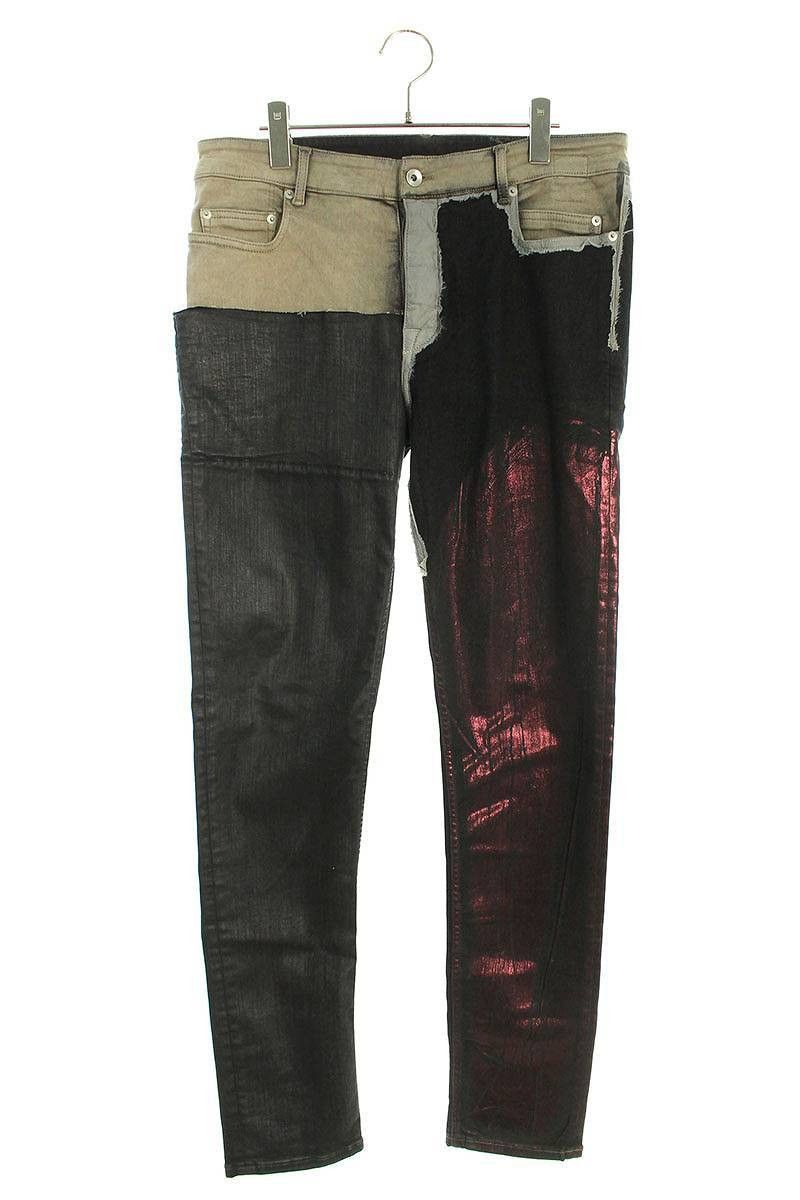 Rick Owens Rick Owens ss19 Tyrone cut bruised denim | Grailed