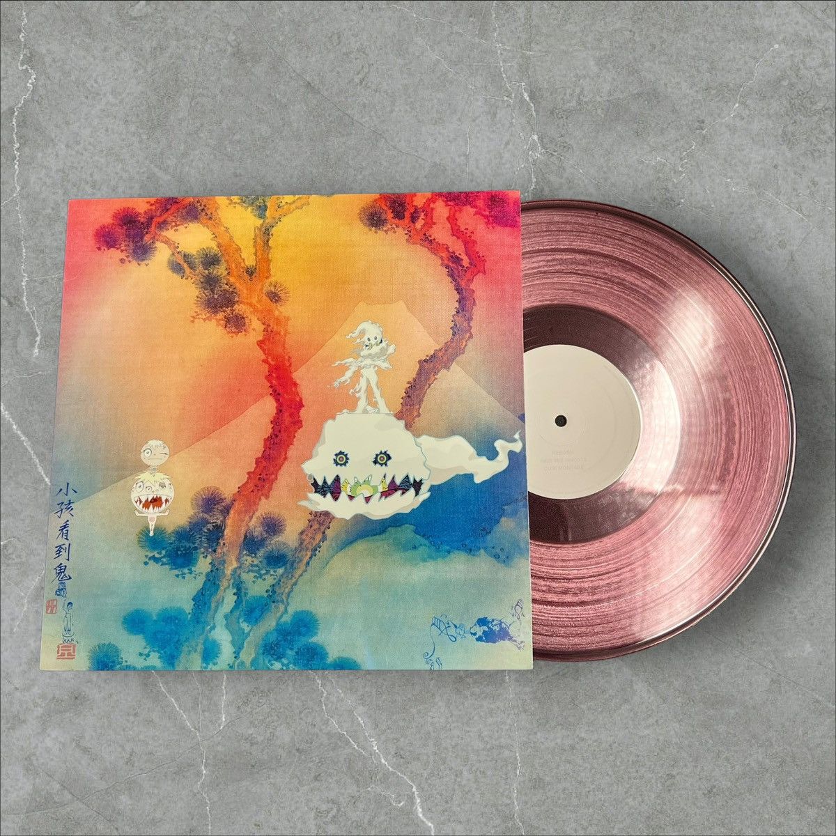 Kanye West × Kid Cudi × Kids See Ghosts Pink Exclusive Kids See Ghosts ...