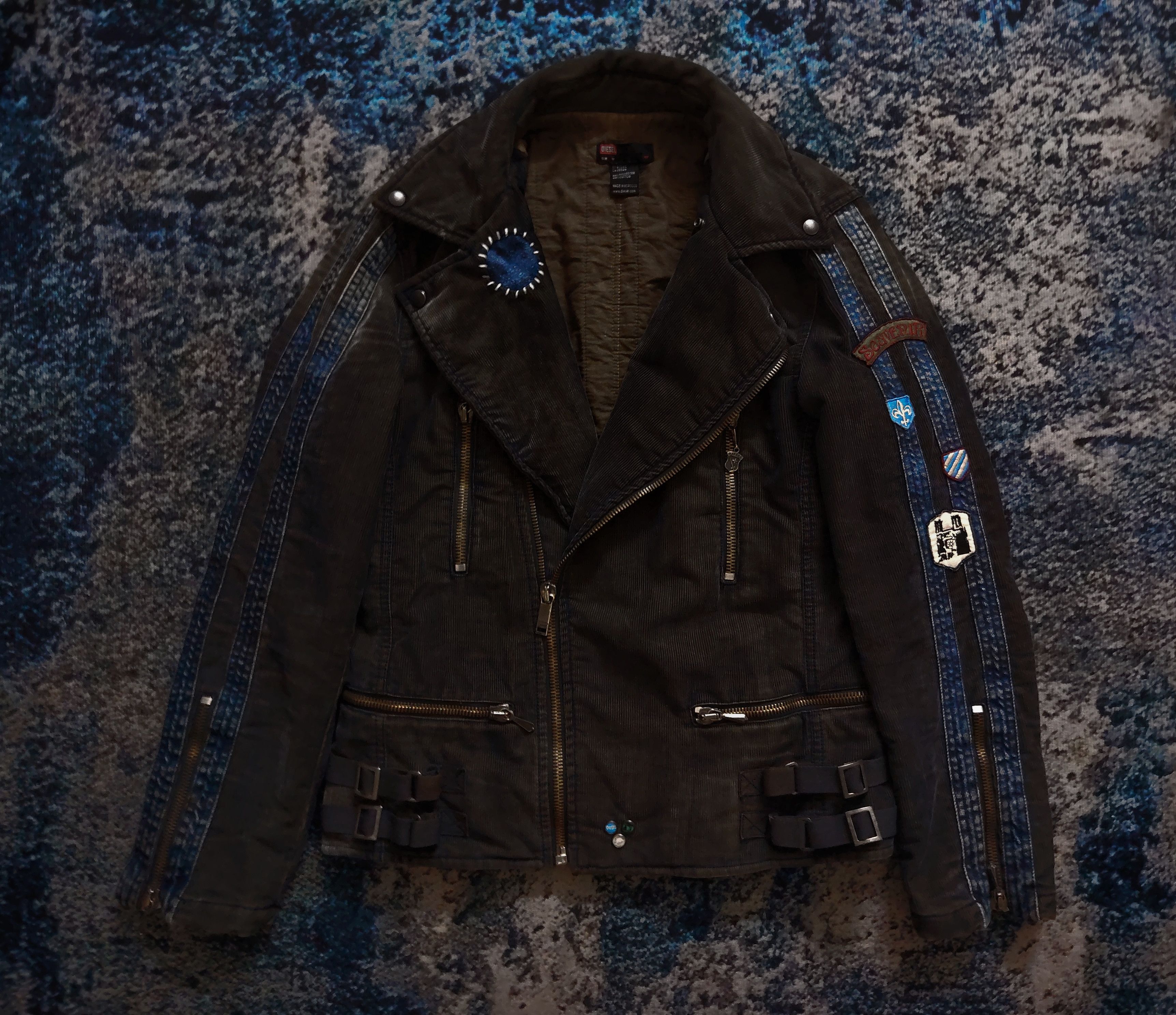 Diesel Y2K Diesel x Devil May Cry DMC biker jacket | Grailed