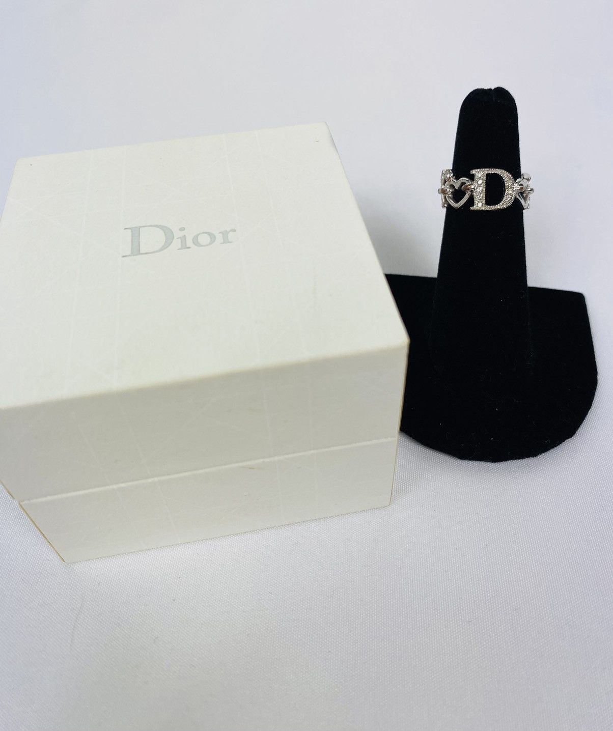 Dior Dior logo ring size 5 | Grailed