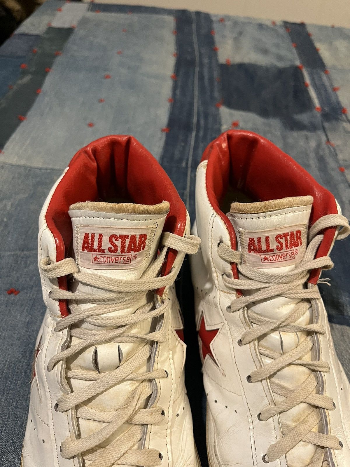 Converse × Vintage Vintage 1980s Converse one star high top sneaker ...