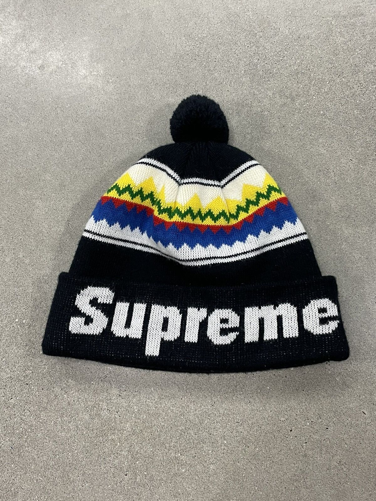 Supreme MINT: F/W 2009 Supreme Block Logo Beanie "Black" | Grailed
